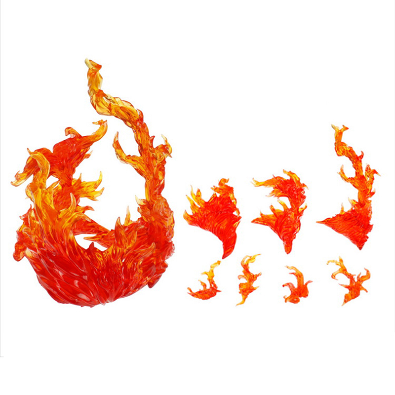 Flame Impact Effect Impact Model Action Figure Special Effect Action ...