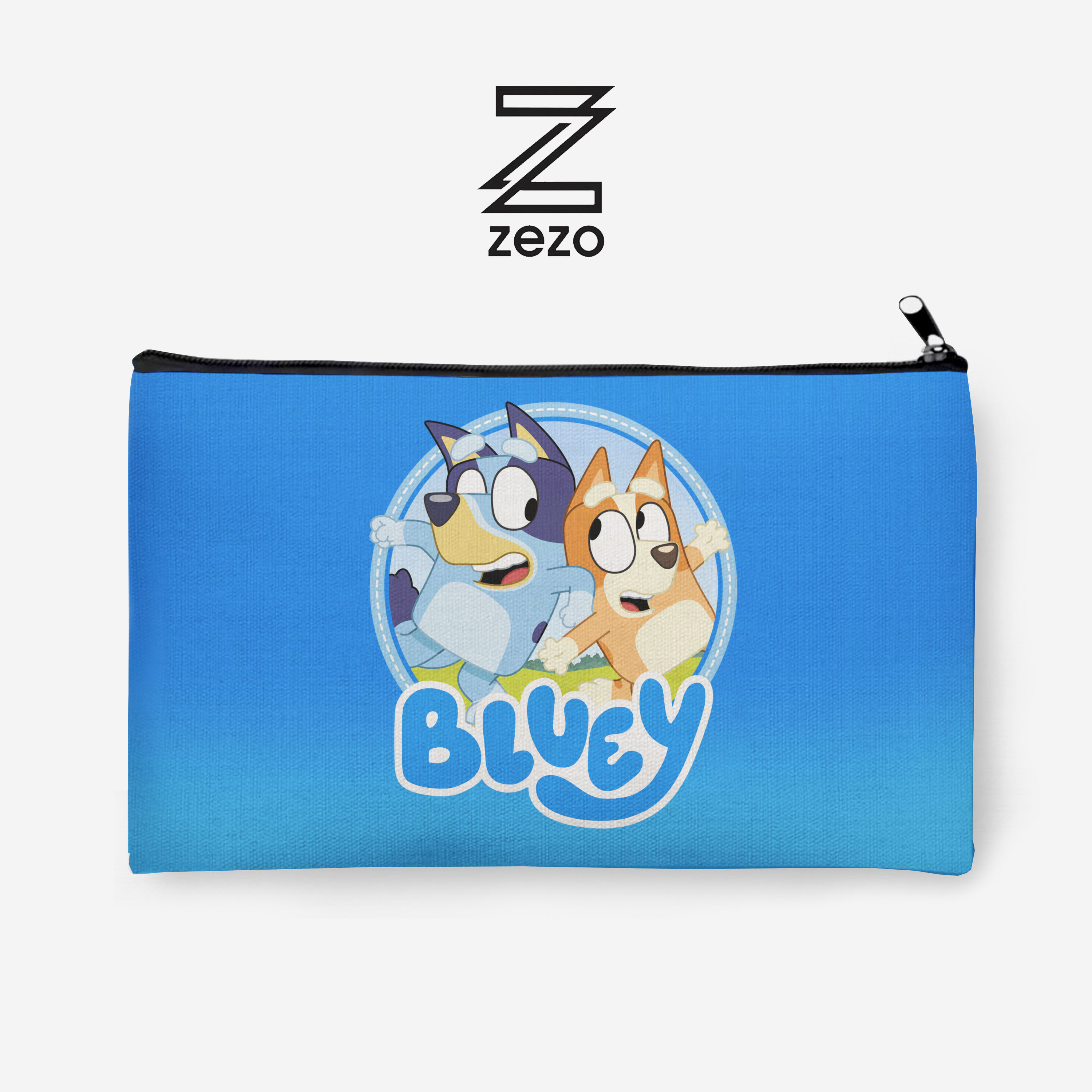 Bluey Pencil Pouch - Geometry Box For Girls & Boys | Washable, High ...