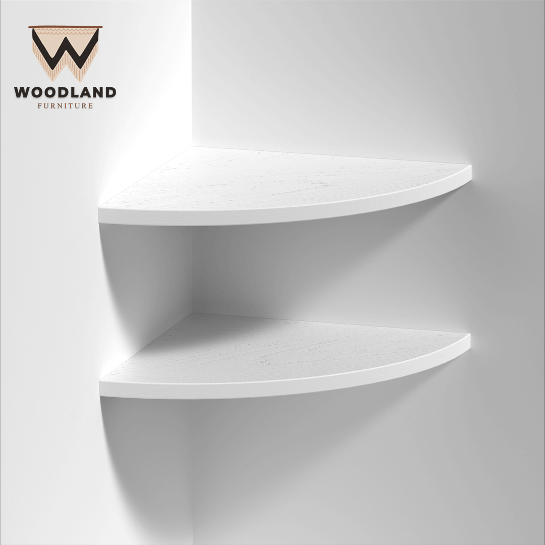 Wood land Corner Shelf Kitchen shelf Wall Shelf Wall-mounted Display ...