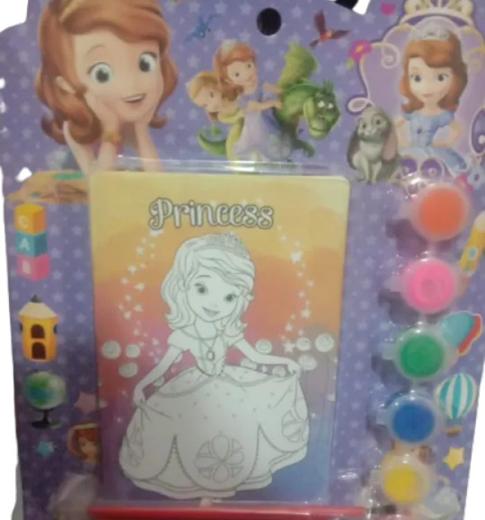 Kids Painting set with 6 Colors Set Water Colour. Improve your kids ...