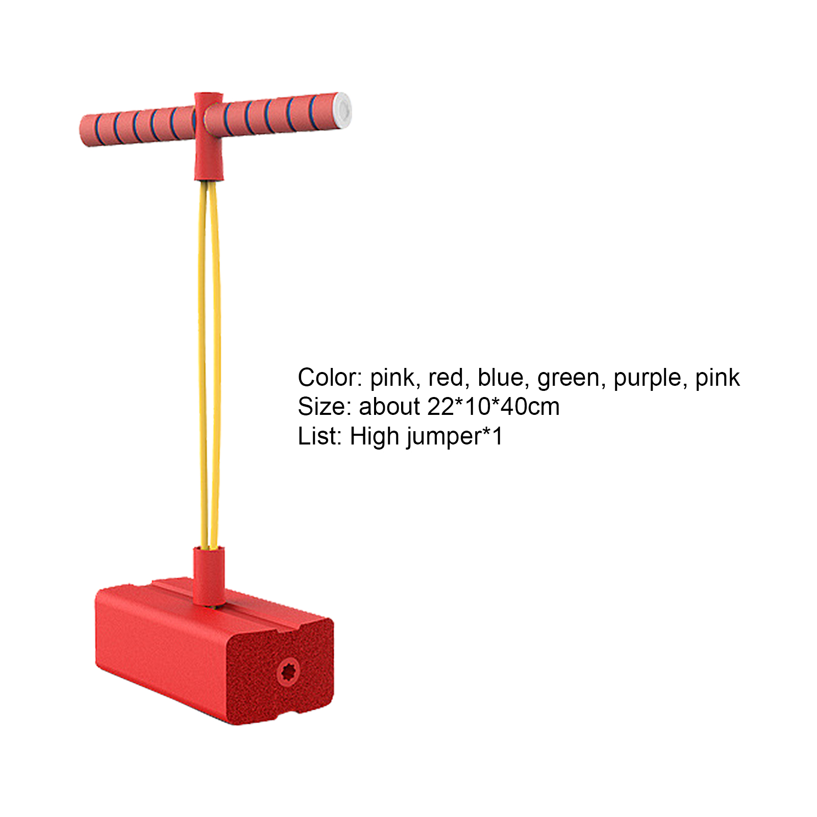 Green Home Pogo Stick Long-lasting Multi Sensory Training Jump Stick ...