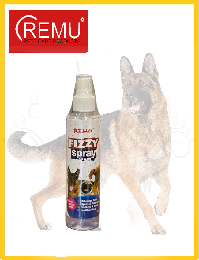 Fizzy Spray For Dog - Waterless or Dry Bath For Your Dog - 200 Ml ...