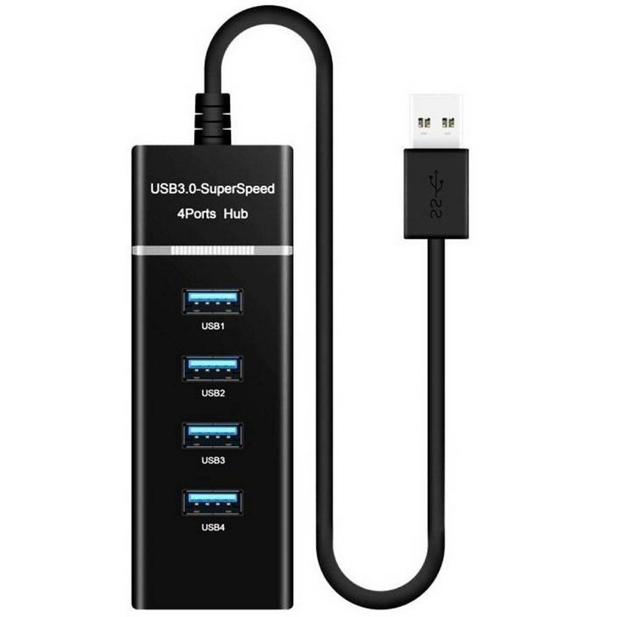 USB 3.0 Hub 4 Ports Extension for Mobile Gaming PC Laptop ~ Super-fast 4 port USB Hub 3.0 Multi ...