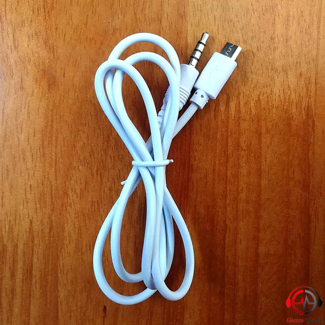 Micro USB Male to 3.5mm AUX Male Converter for Speakers/Mobile/Laptop ...