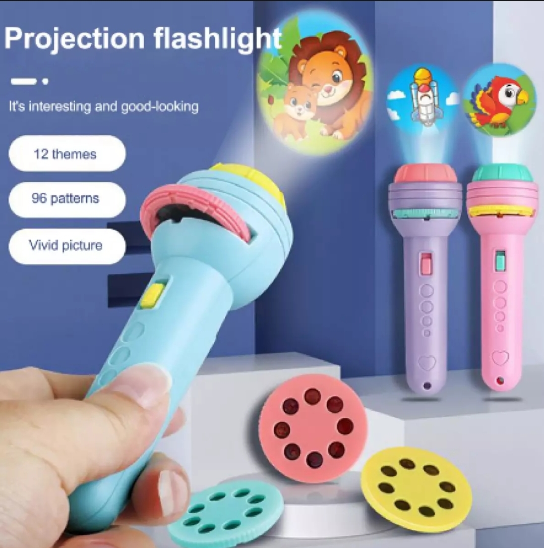 Hot Selling Projector Flashlight for Kids Early Childhood Educational ...