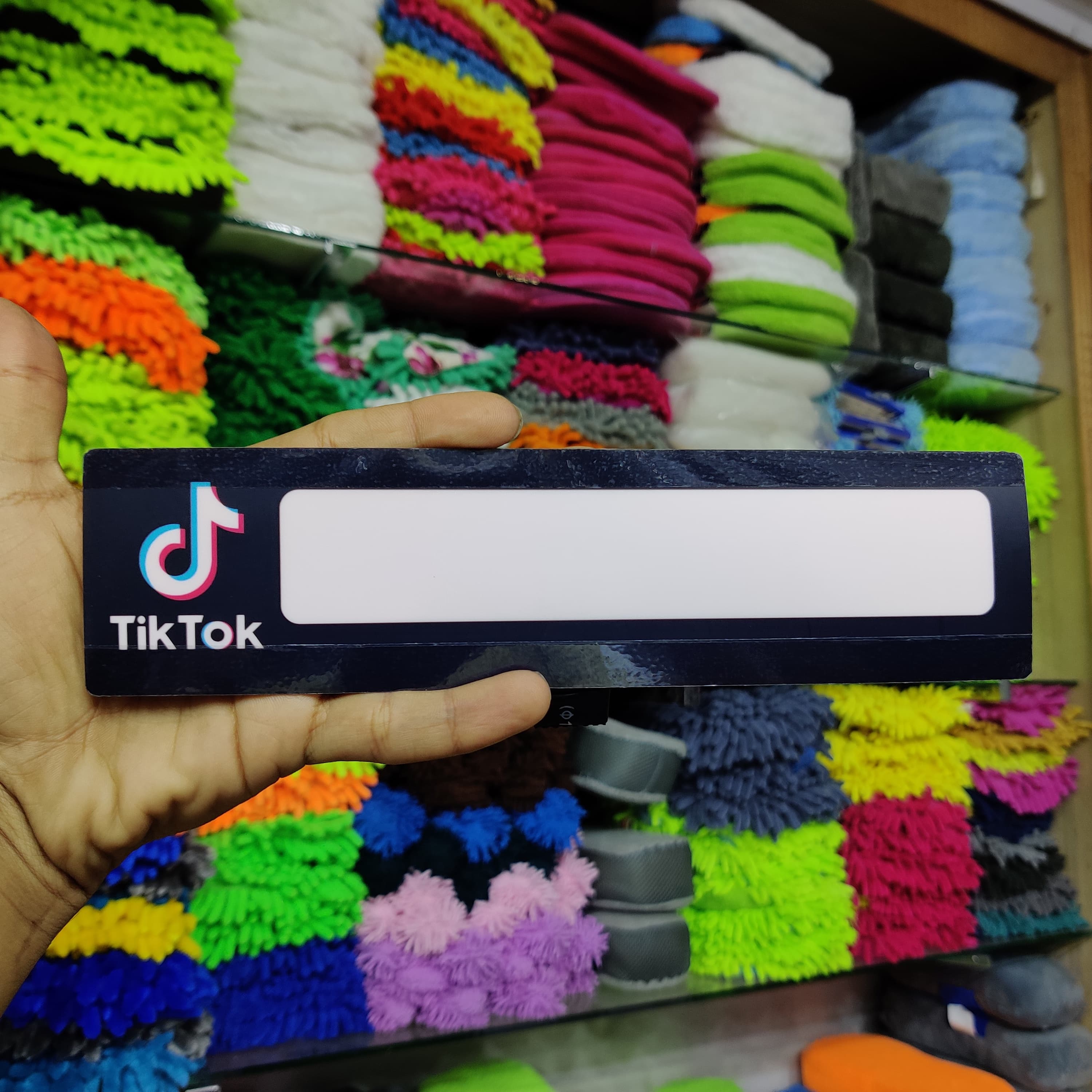 Tik Tok LED Car Window Sticker Windshield Electric Safety Decal ...