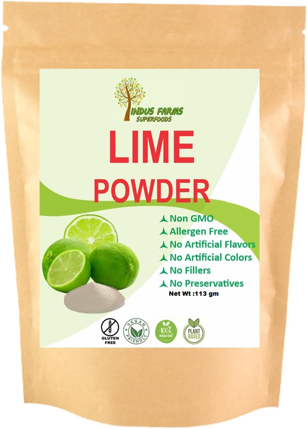 Natural Lime Powder, 113 gm, Nutritious Citrus Ingredient for Baking ...