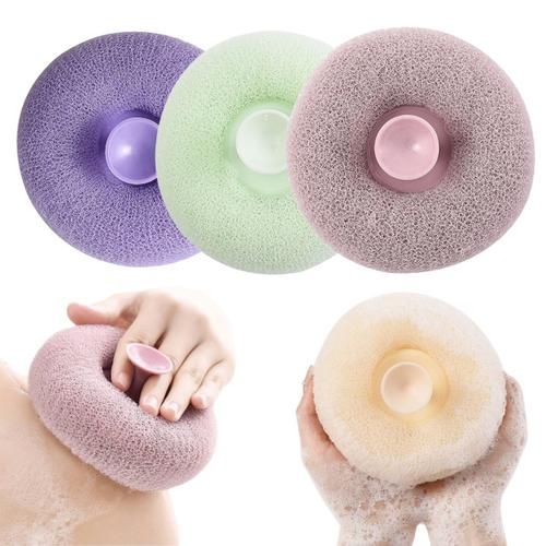 Premium Body Scrub Sponge with Soap Dispenser, Deep Cleaning ...