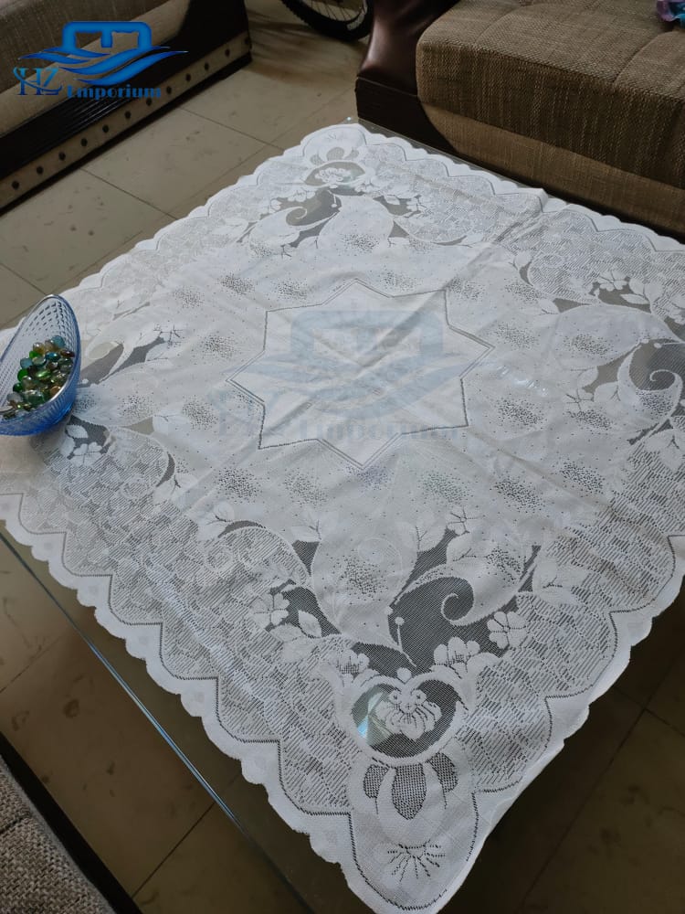 Multi color net center table cover (28x28) (33x33) (36x36 )inches ...