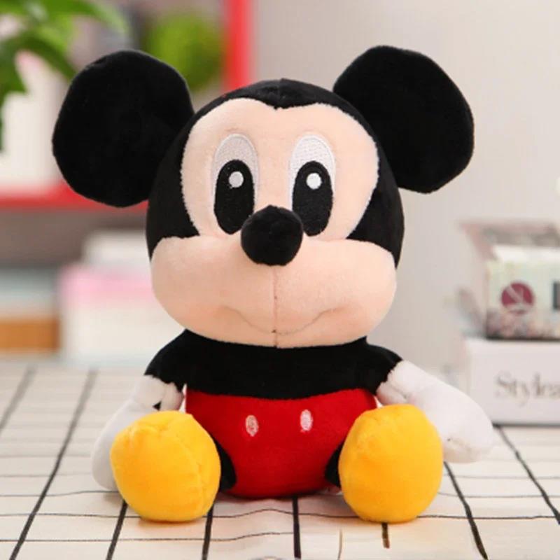 SAKURA 20CM Disney Plush Mickey Mouse Minnie Plush Toy Cartoon Anime ...