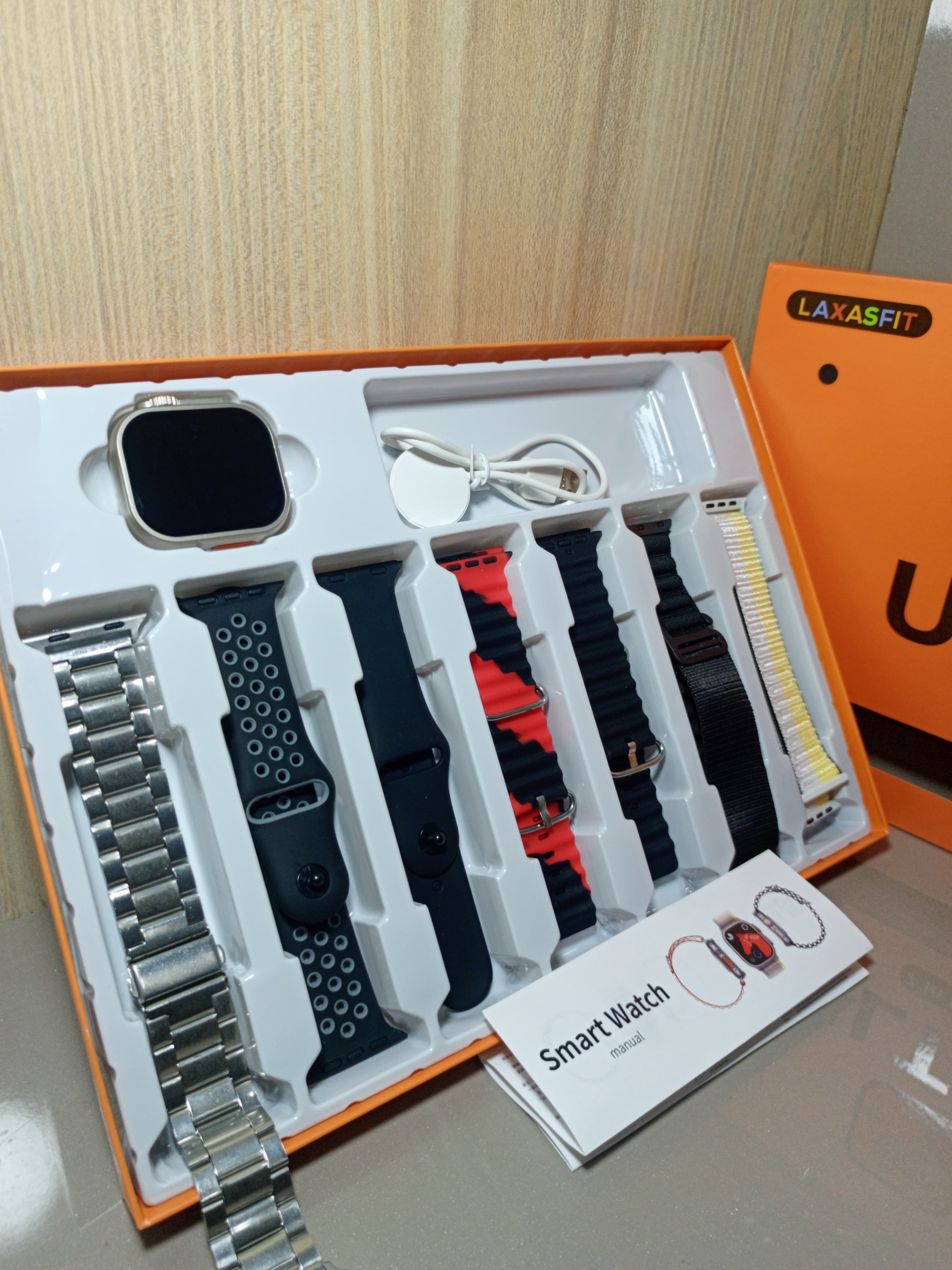 Ultra 7 in 1 Strap Smartwatch 49mm - 7 In 1 Ultra Smart Watch 2.1 Inch ...