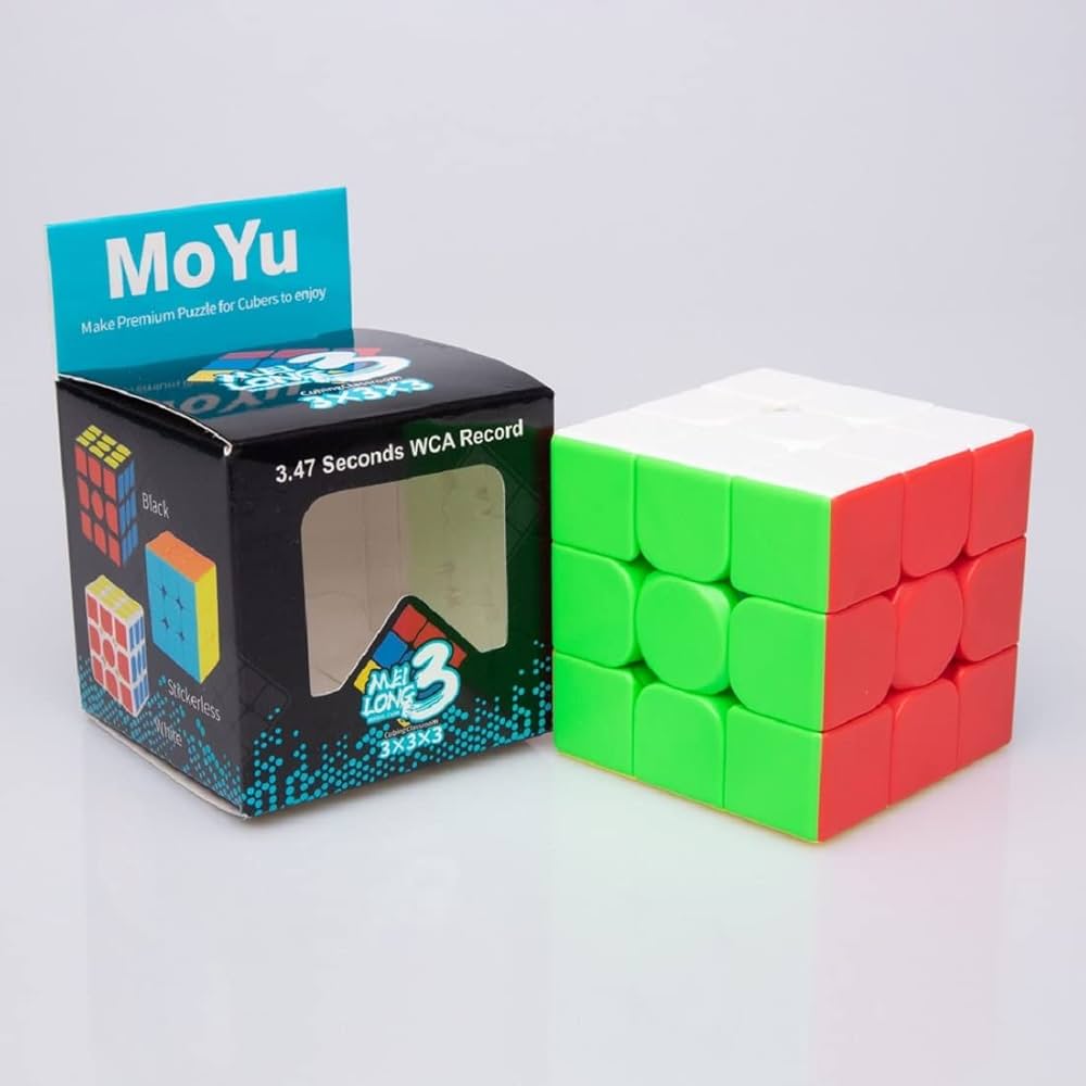 3x3 Moyu stickerless Speed Cube | Daraz.pk