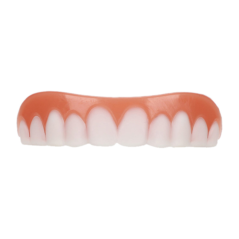 Instant Smile Veneer Silicone Fake Teeth Cover Upper&lower False Tooth ...