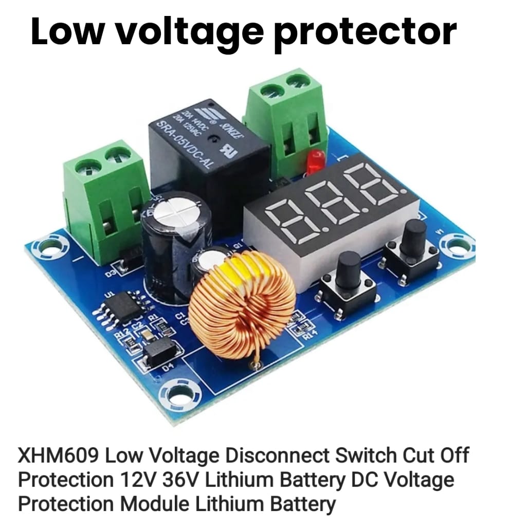 Low voltage battery protection module with digital display | Daraz.pk