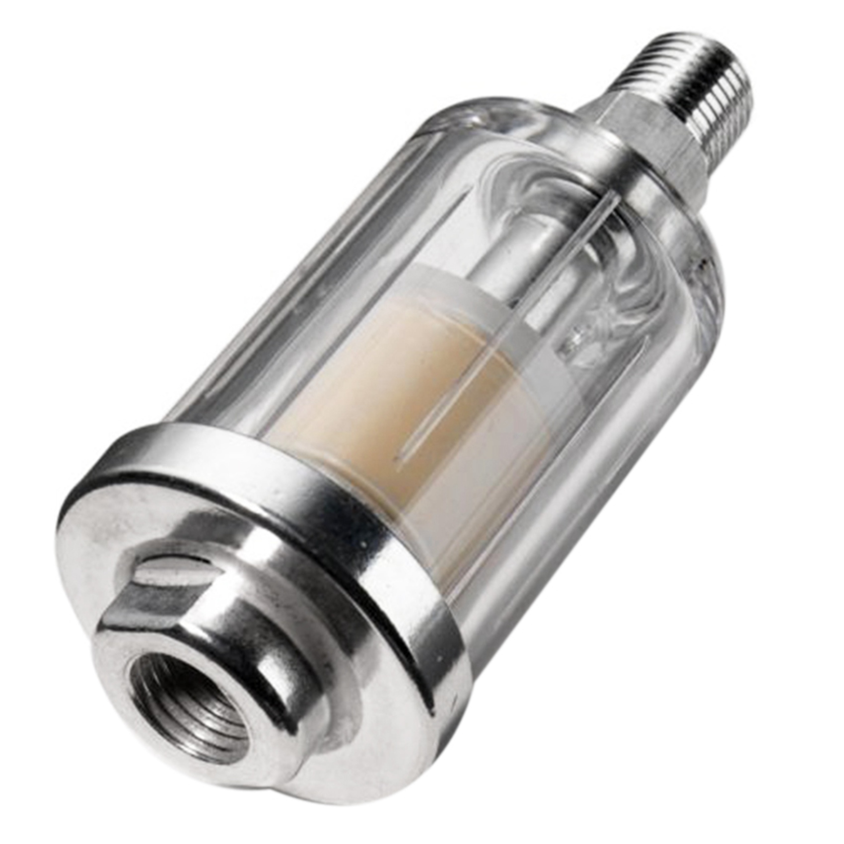 2X 1/4 Inch Air Compressor Pneumatic Dust Filter Oil Water Separator ...