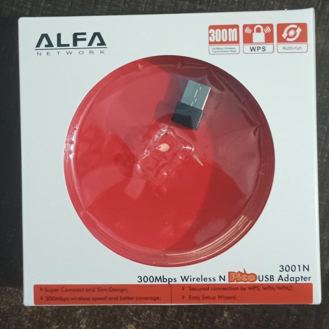 Original ALFA 3001N 300mbps Wireless N USB Adapter With driver | Daraz.pk