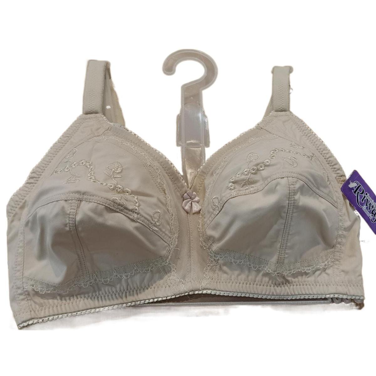 Comfortable perfect fitting cotton bra C18 B Cup | Daraz.pk
