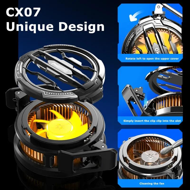 CX07 Magnetic Phone Cooler CX08 cooling fan – Portable Semiconductor ...