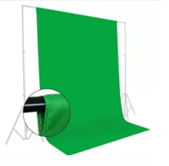 Pure Green Screen Chroma Key Studio Backdrop Video Photo Background ...