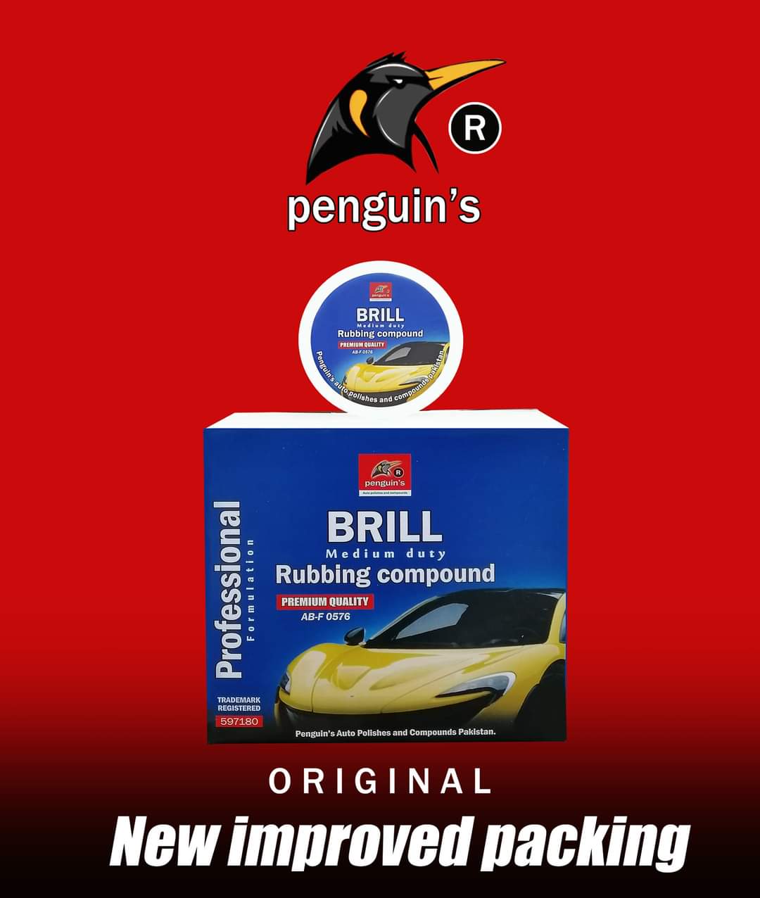 Brill Rubbing Compound - Cutting Cream, Scratch Remover Polish - 120g ...