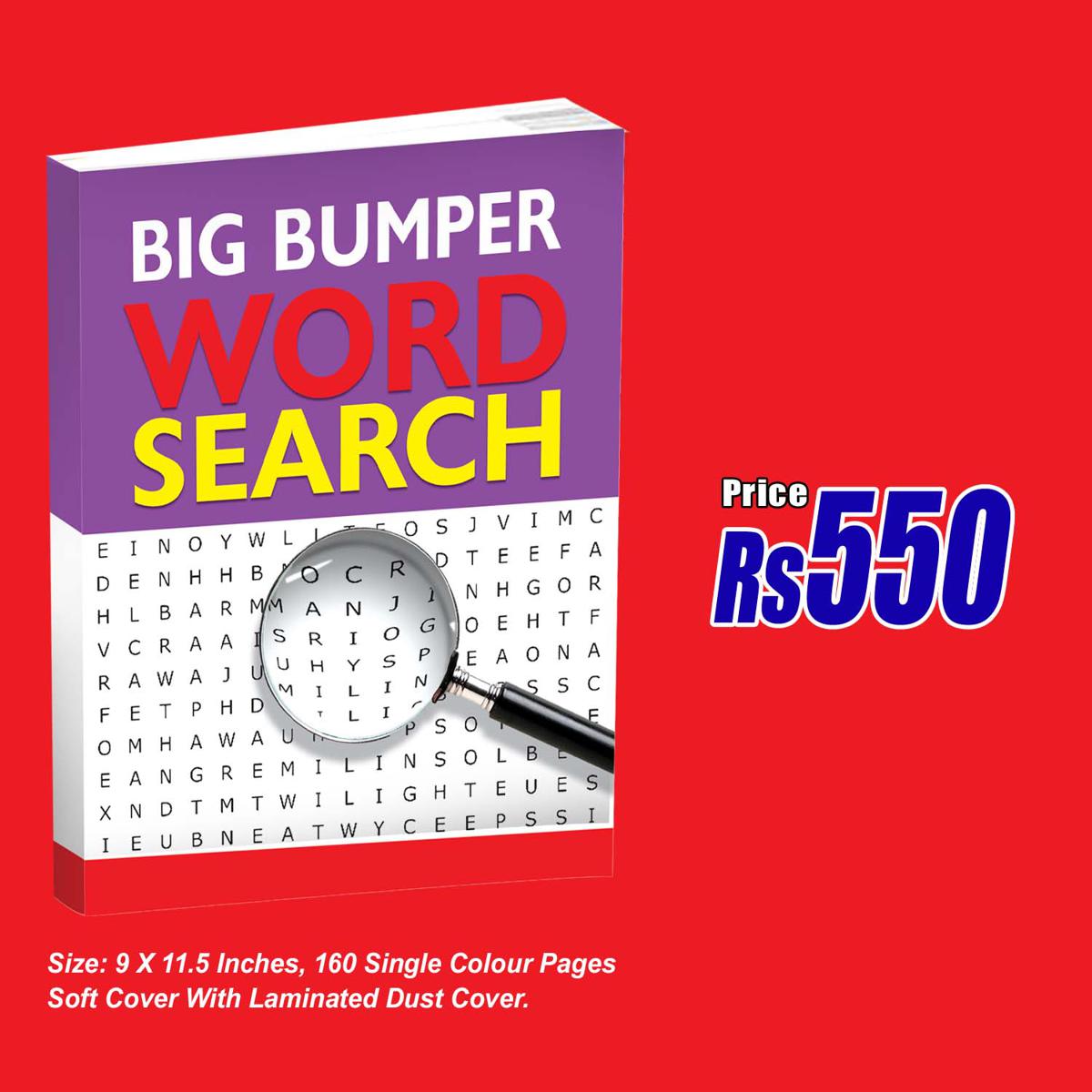 Big Bumper Word search | Daraz.pk