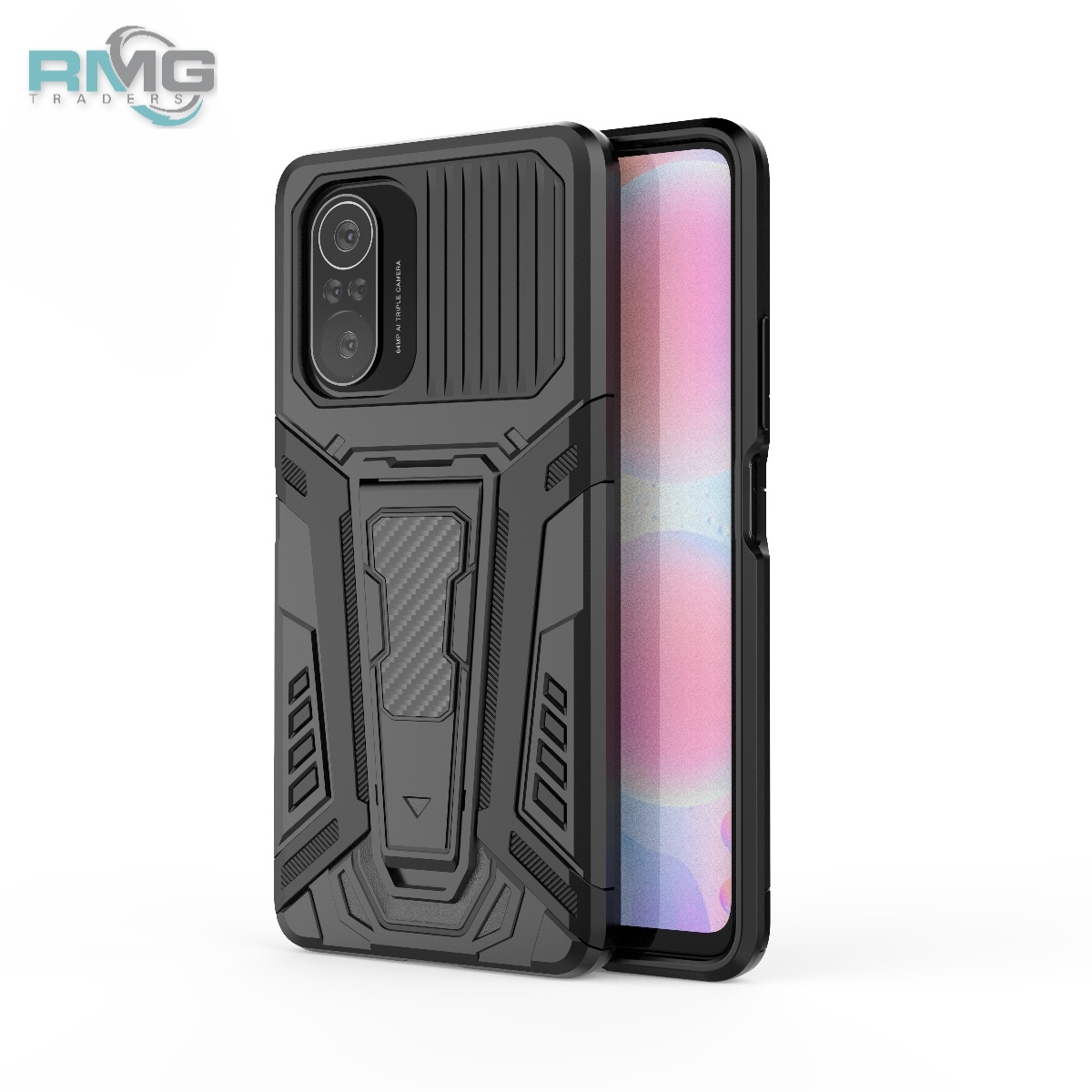 RMG for Xiaomi Poco F3 Case SuperSonic Stand Ultra Thin Shockproof ...