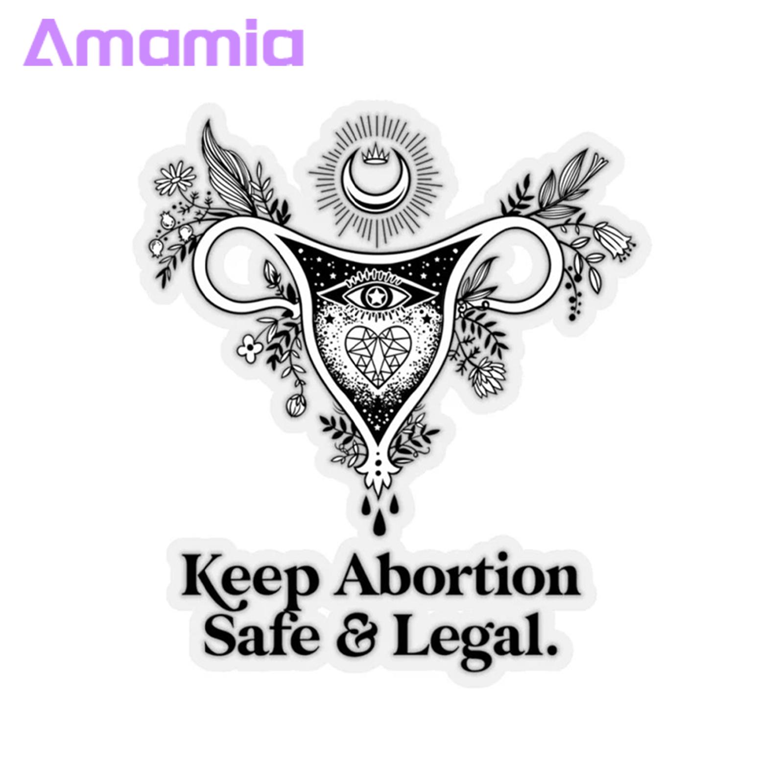 Amamia Uterus Decals Removable Uterus Decal Laptops Windows Stickers ...