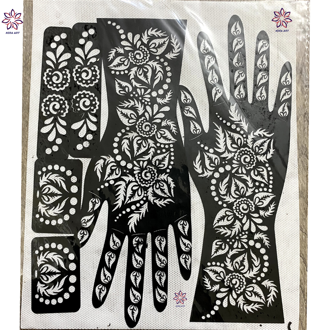 Mehndi Stickers For Girls Hand , Mehndi Stickers , Hira Art Mehndi ...