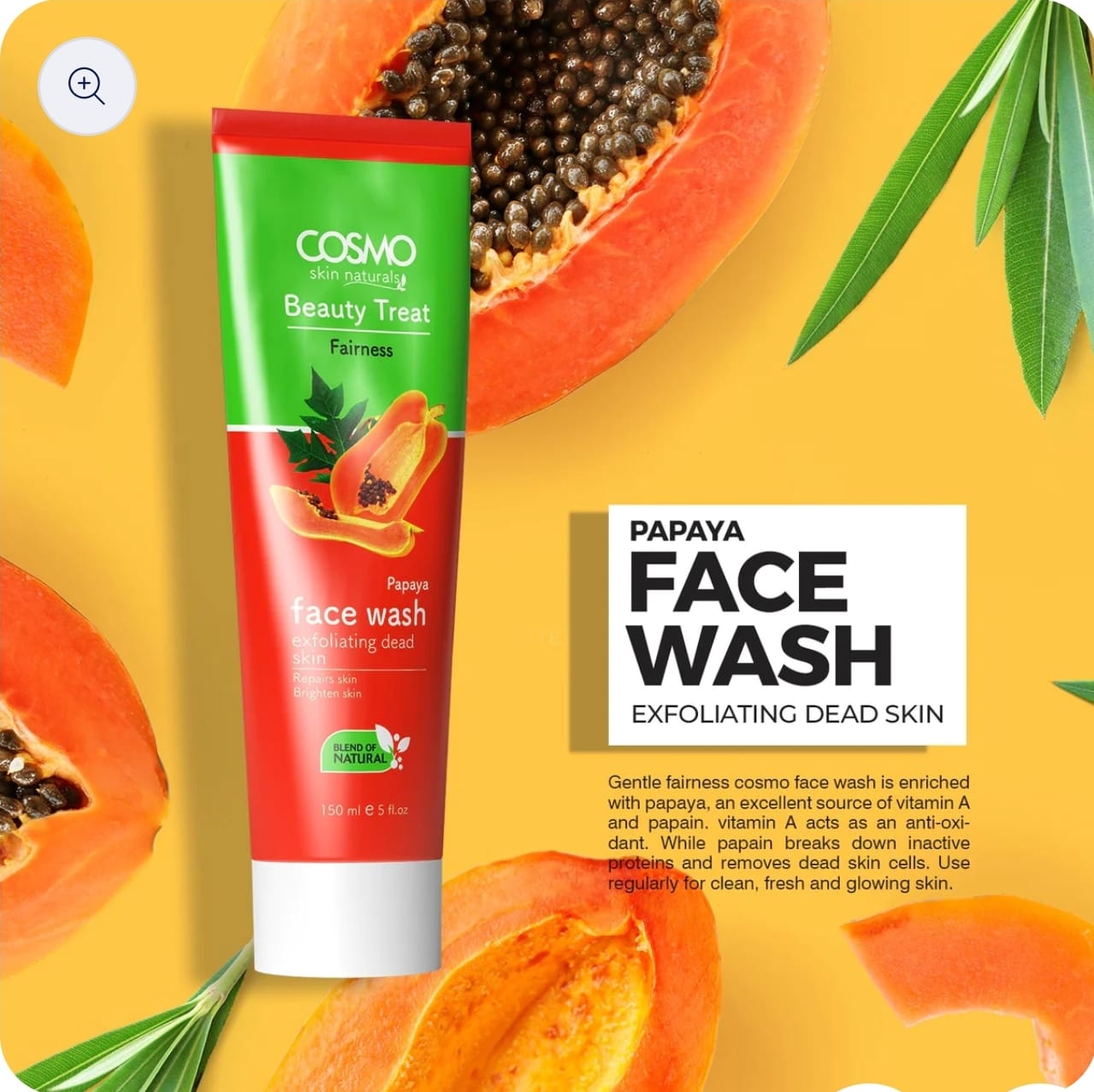COSMO SKIN NATURAL BEAUTY TREAT PURIFYING, FAIRNESS ,SOOTHO, REFRESHING ...