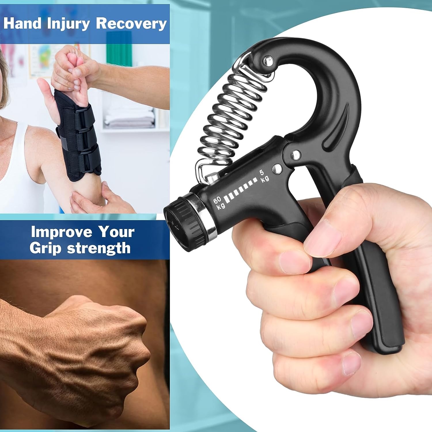 Online Karachi Adjustable Hand Grip Power Exerciser Forearm Wrist ...
