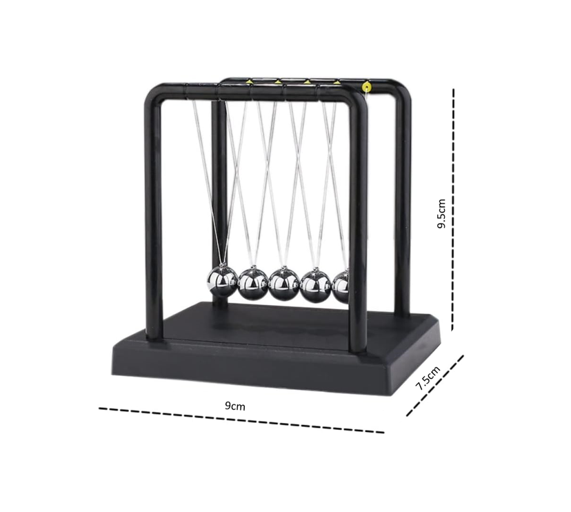 Newton's Cradle Pendulum Balls Physics Conservation Laws for Children ...