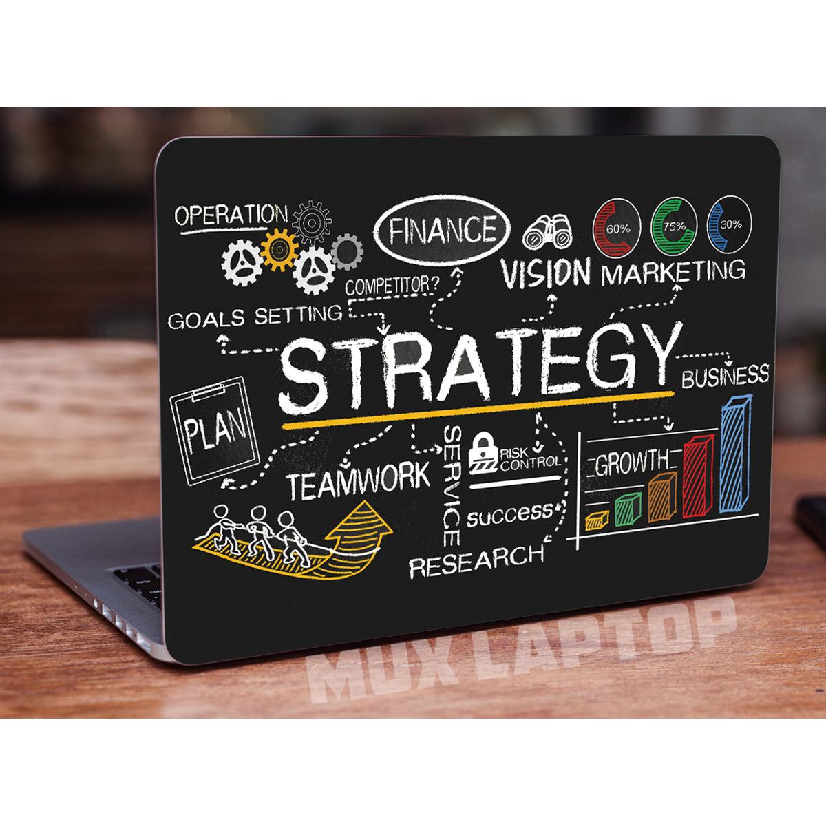 Creative Strategy Laptop Skin Vinyl Sticker Decal, 12 13 13.3 14 15 15. ...