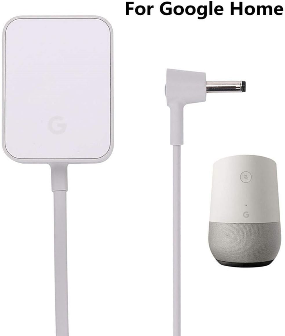 Original Google Home Power Supply Adapter - Wall Charger for Google ...