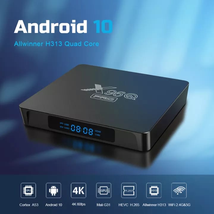 [2021 NEW] BINZU X96Q PRO Android 10 TV Box 4GB 64GB 32GB All winner ...