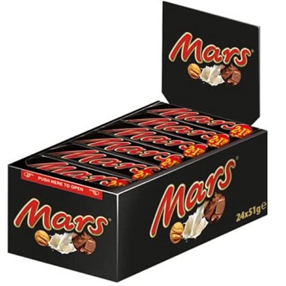 Mars Chocolate Bar (24 Pcs Box), 51gm | Daraz.pk