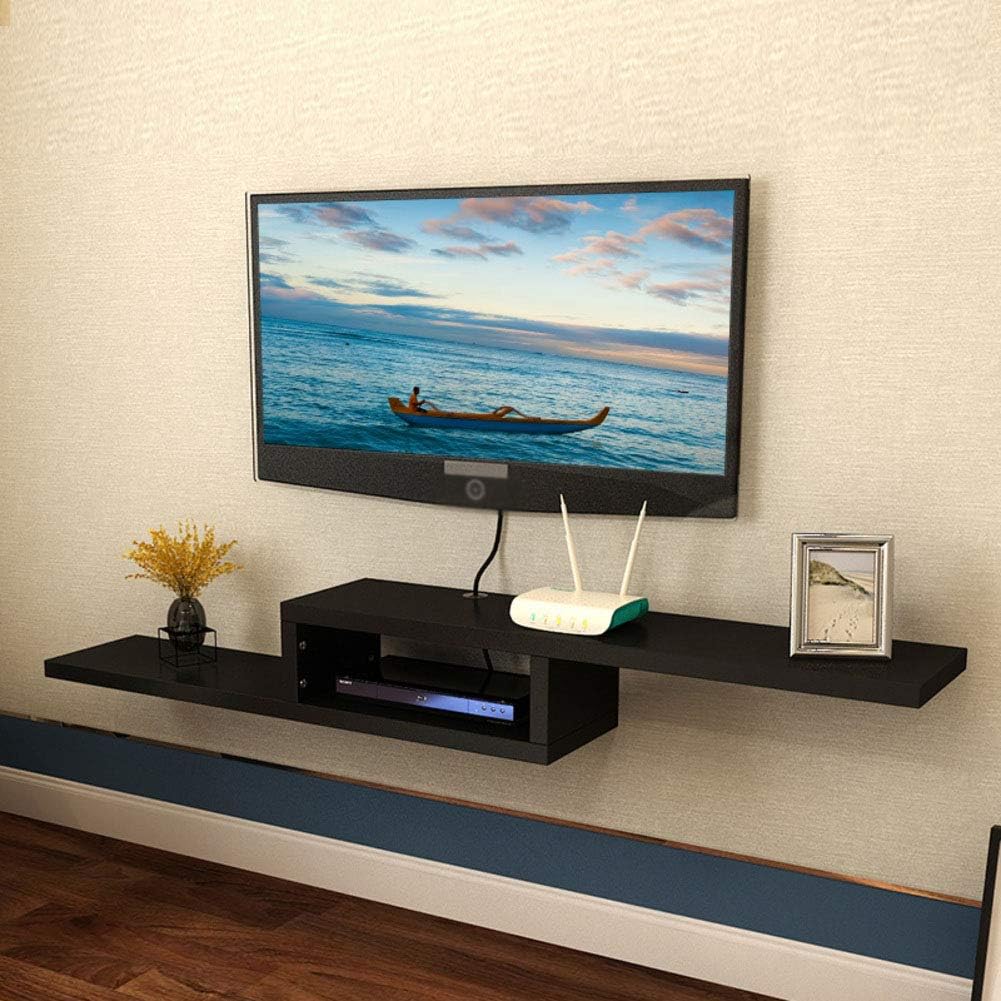 Wall Mounted Media Console | 2 Tier Modern Tv Console | Floating Tv ...