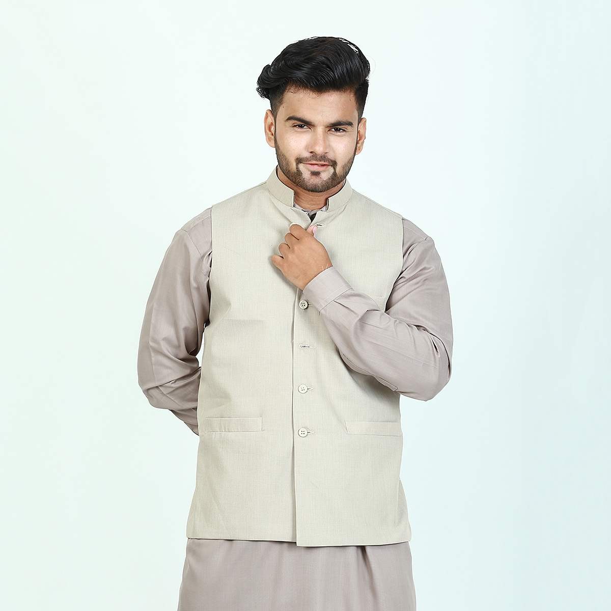 Cut Price Waistcoat For Men Off White Price in Pakistan - View Latest ...
