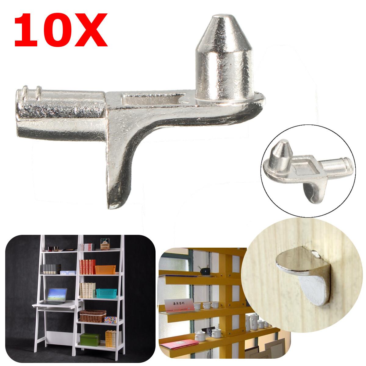 10pcs Tools Diy Furniture Board Shelf Metal Support Pins Nails Holder ...