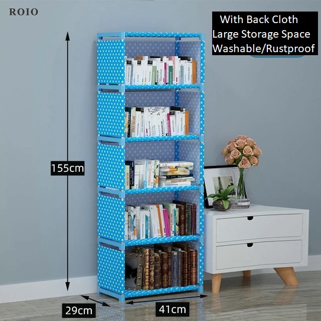 multi Layers Double row books rack shelfs for storage of books, Toys ...