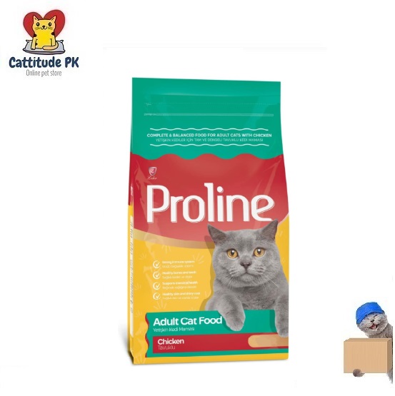 Proline Kitten & Adult Cat Food – Chicken Flavor – Complete & Balanced ...