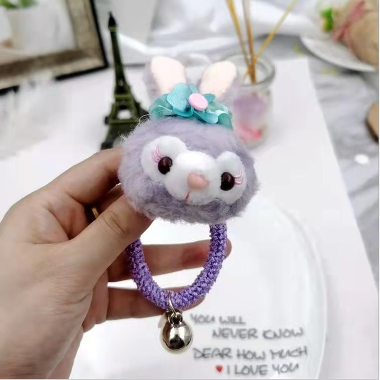 Xingdailu plush hairpin cute Lingna Belle grab clip head cartoon hair ...