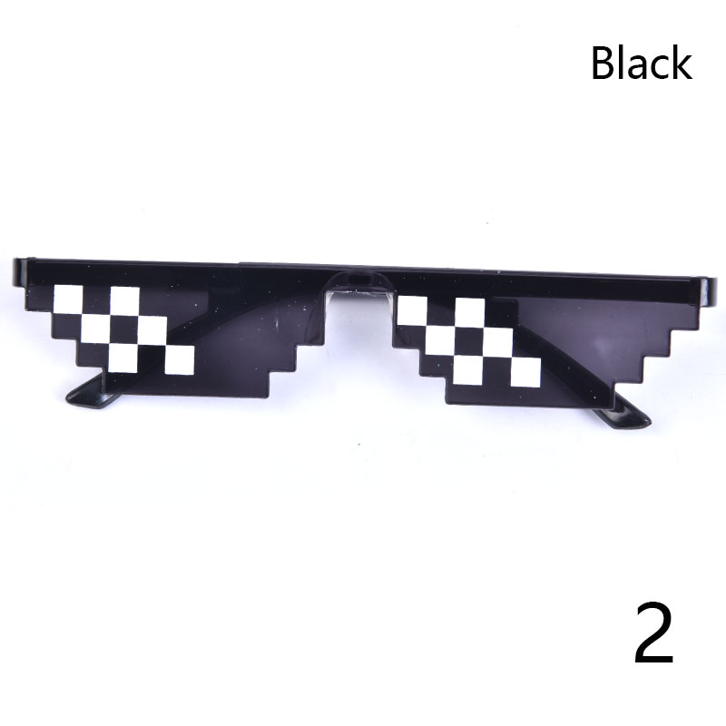 Thug Life Attitude Sunglasses 8 Bit Pixel Deal With IT Unisex Glass ...