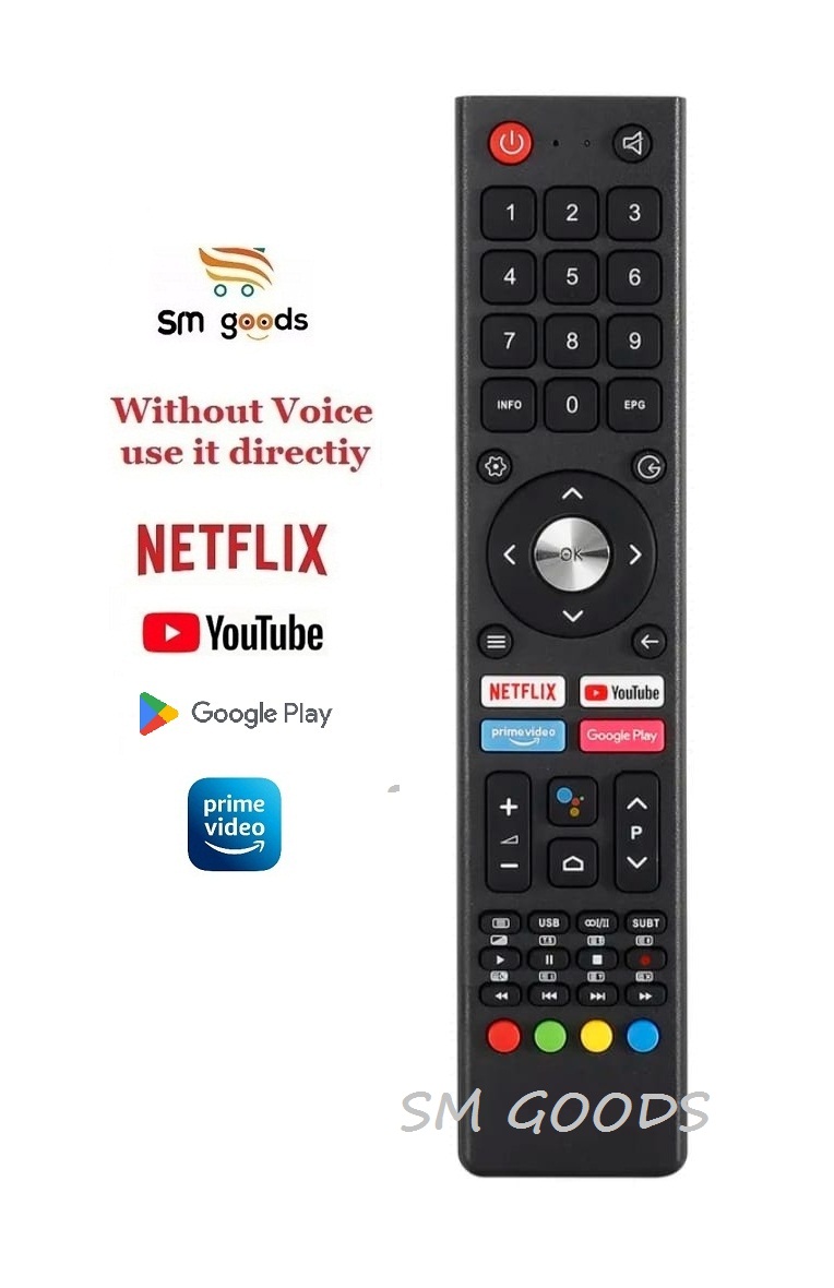 Changhong Ruba Smart LCD & LED Remote Without Voice Camond with NetFlex ...