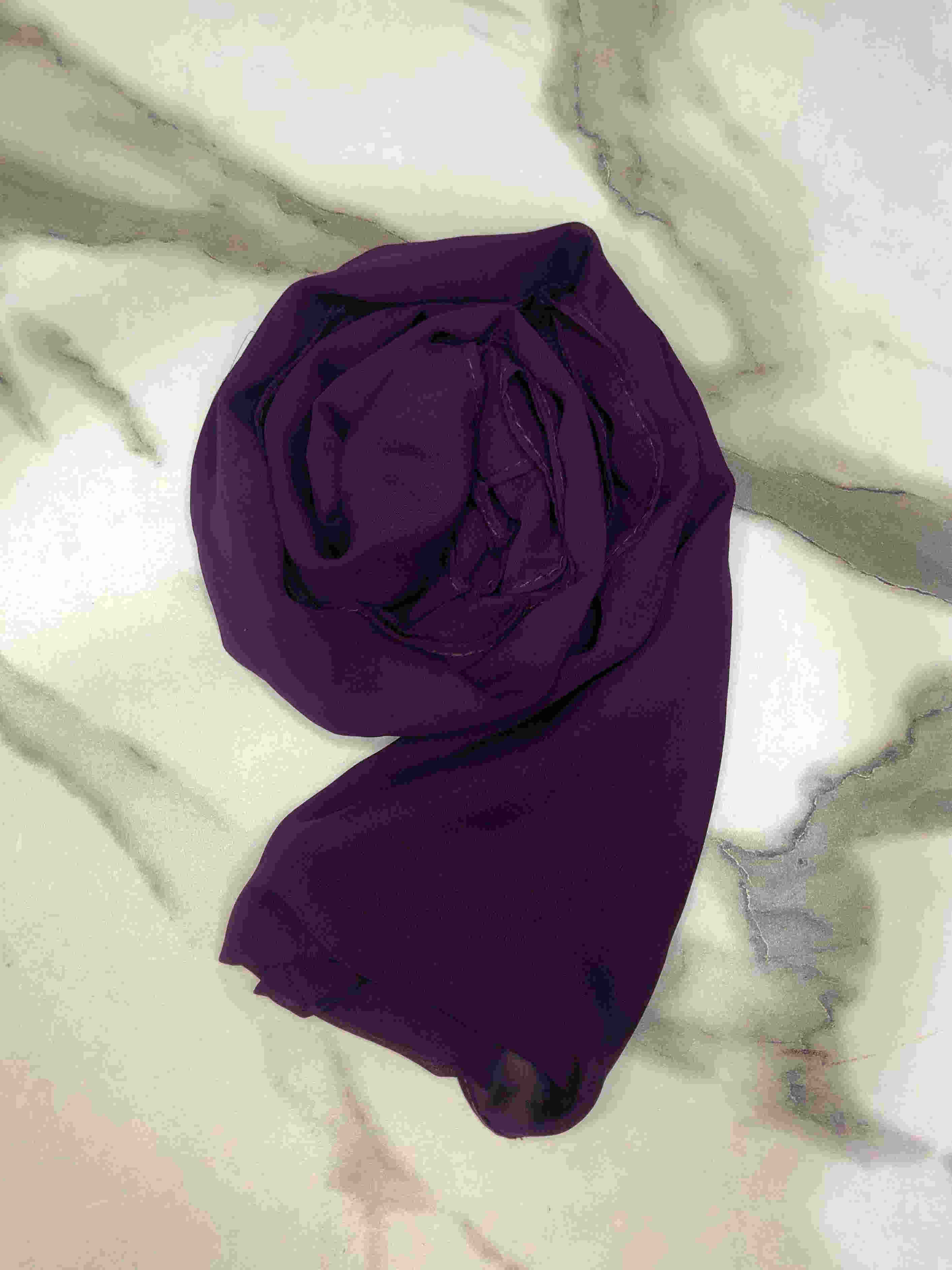 Chiffon Hijab Scarf stoller for girls Shades Available Easy to wear ...
