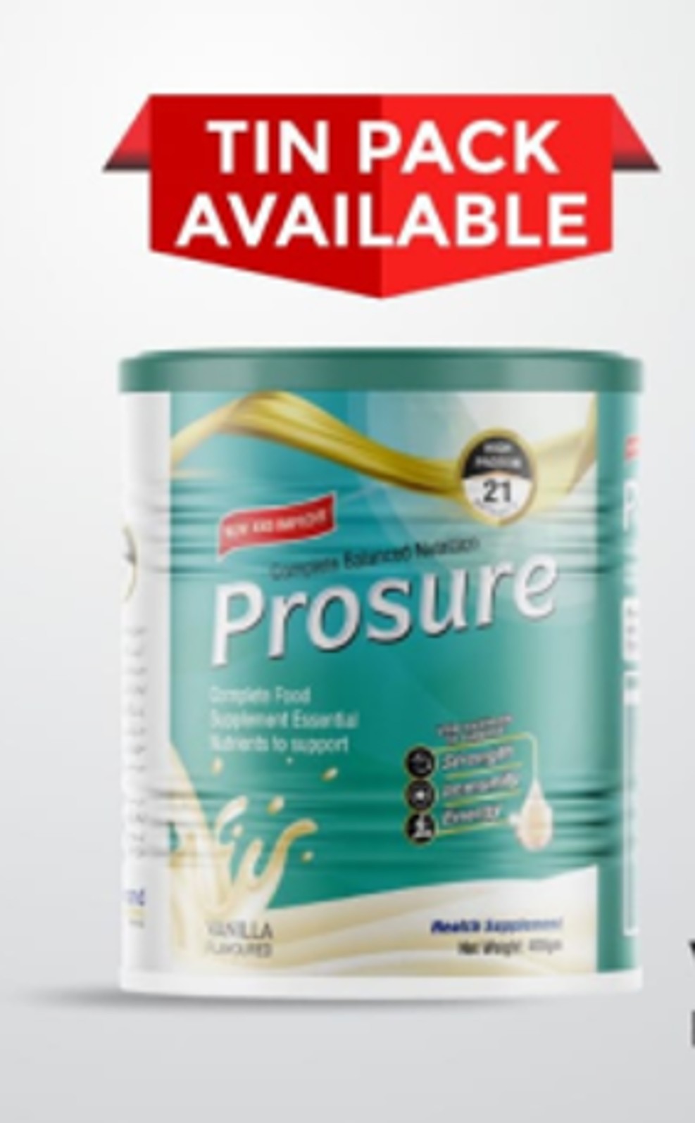 Prosure Complete balanced nutritional Food supplement for Adults | old ...
