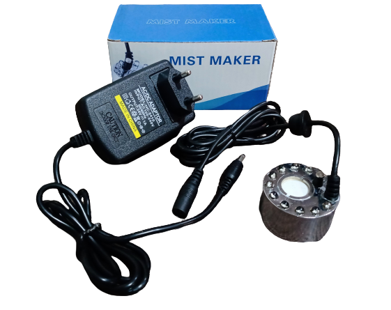 Ultrasonic Humidifier With 24v Adaptor ( LED Colors Mist Maker Fogger ...