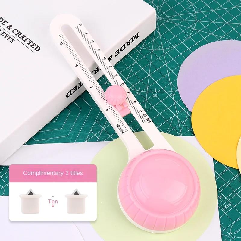 Hickeys Miees Circular Paper Cutter Scrapbook Cards Circle Shape Cutter ...