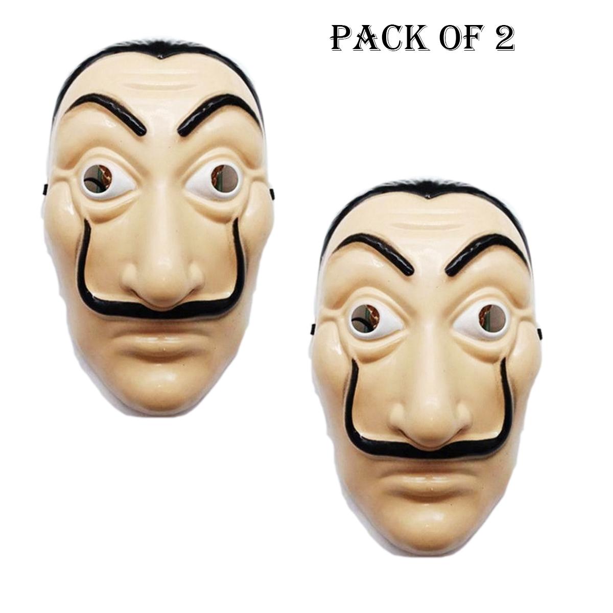 Salvador Dali Face Mask - La Casa De Papel Money Heist Mask for ...