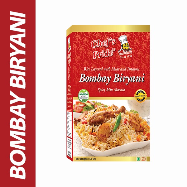 Chef Pride - Bombay Biryani Masala (50G) | Daraz.pk