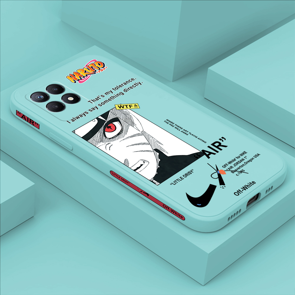 Realme 8I/Realme Narzo 50 Uzumaki Naruto Anime Edge Pattern Silicone ...